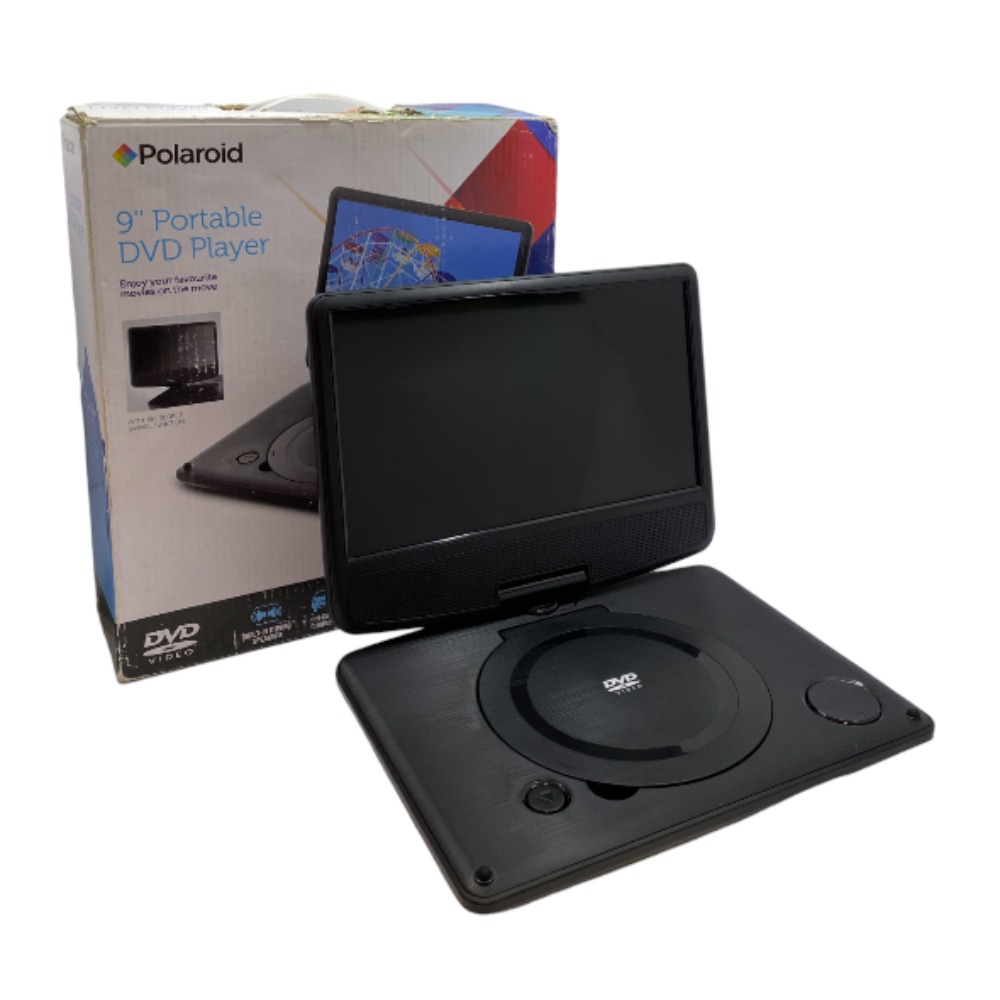 Pre-owned Polaroid 9" Portable DVD Player - Own4Less